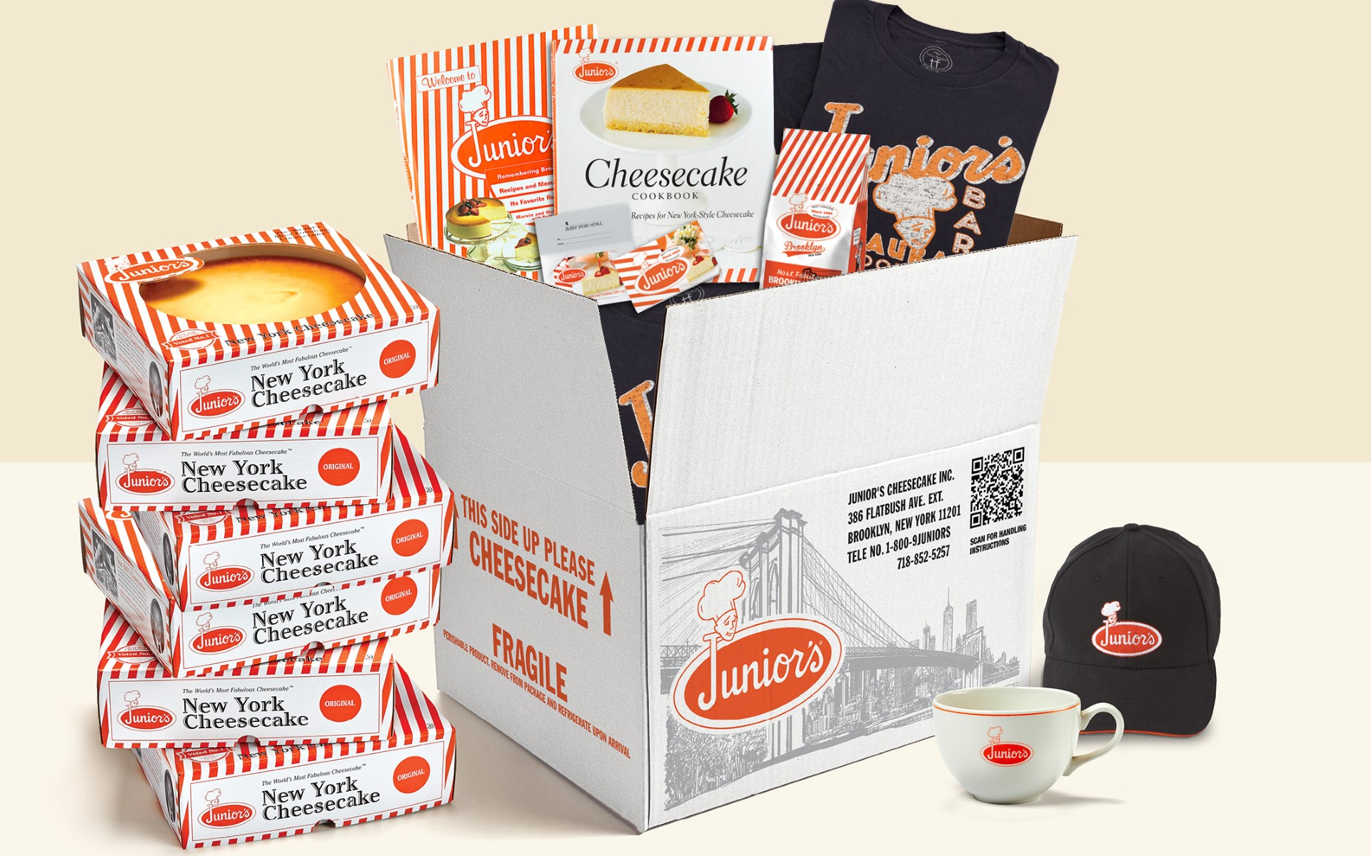 Junior's Cheesecake Biggest Prize of the Year